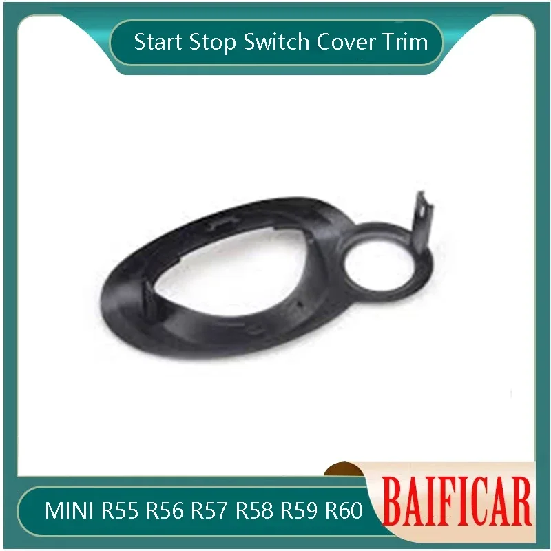 Baificar Brand New Start Stop Switch Cover Trim Decorative Black Frame ...