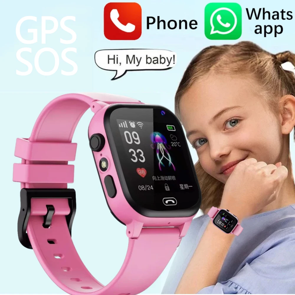 Children-Smartwatch-Boys-Girls-Camera-GPS-Answer-Call-Electronic-Life ...