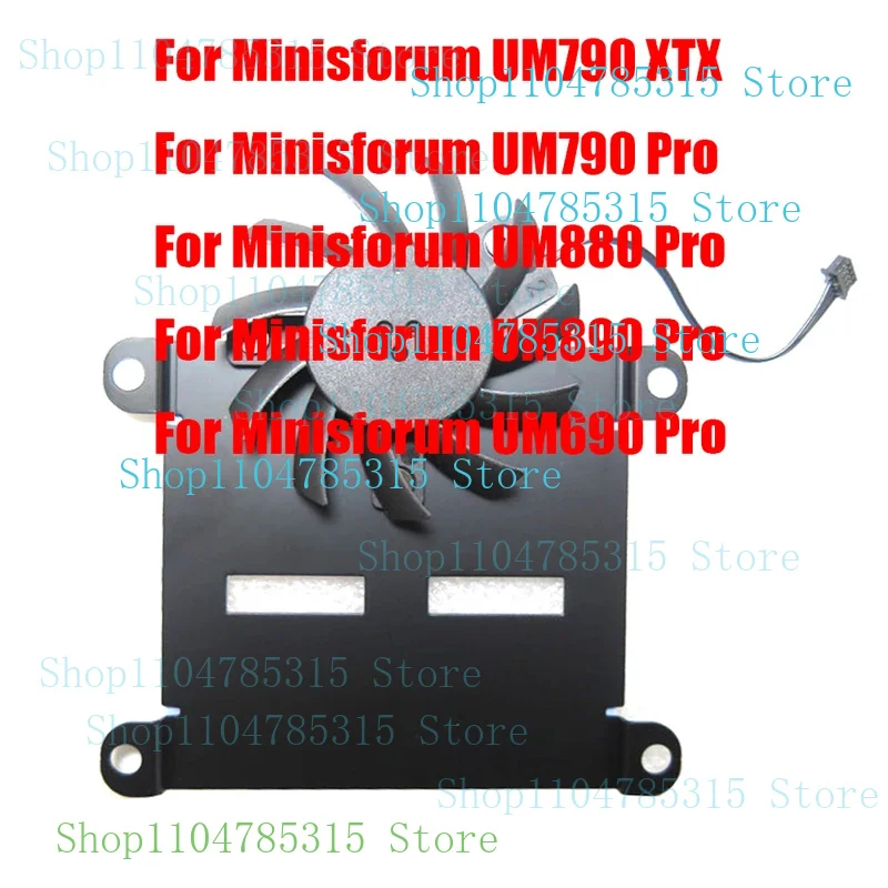 Replacement MINI PC Case Cover Fan For Minisforum UM790 XTX / UM790 Pro ...
