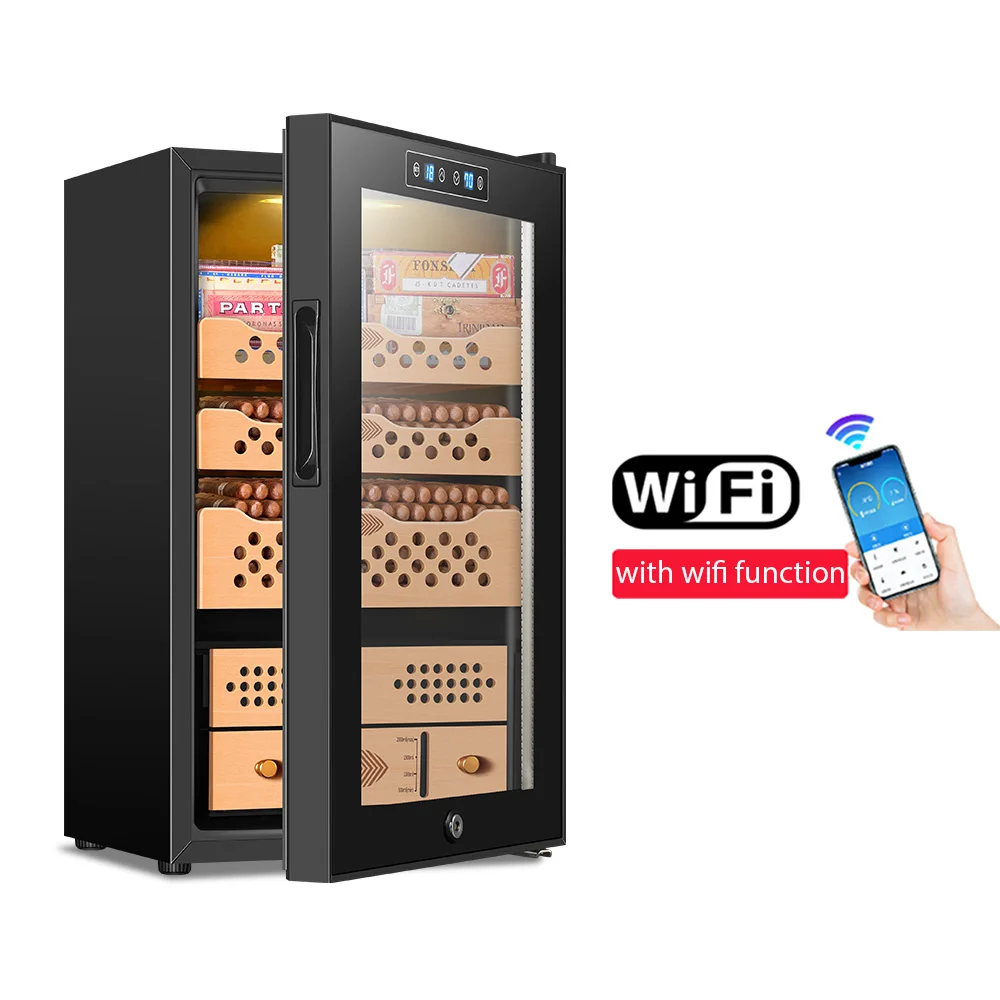 New-Updated-WiFi-Intelligent-Electric-Cigar-Humidor-Constant ...