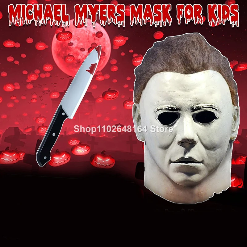 Halloween Horror mask the creepy Michael miles mask latex headgear with ...