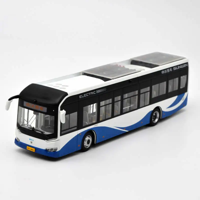 Diecast-1-50-Scale-Shanghai-Pudong-IEV12-Pure-Electric-Alloy-Static-Bus ...
