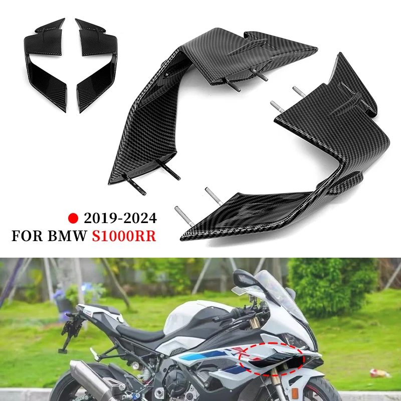 s1000rr Fixed Wing Motorcycle Aerodynamic Wing Kit Side Winglet Spoiler ...