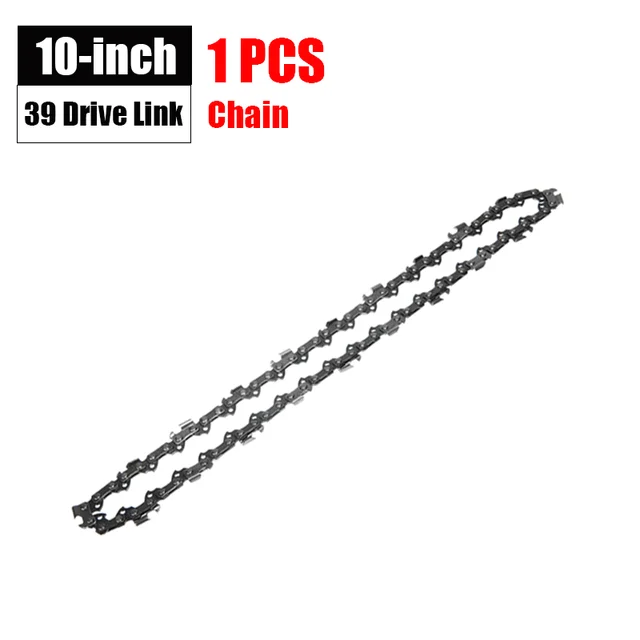 10 Inch Chainsaw Chain Saw and Bar Guide 39 Drive Link Woodworking Tool ...