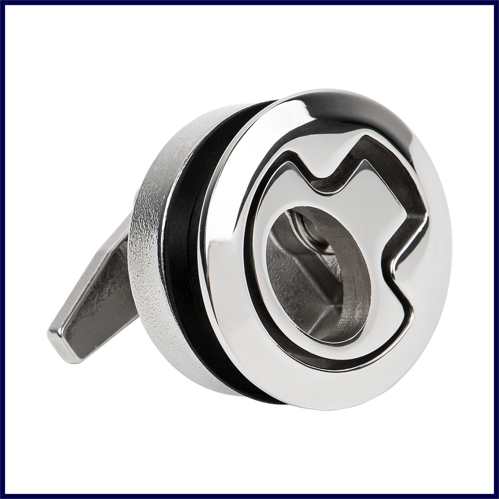 316 Stainless Steel 2" Boat Waterproof Turning Lock Flush Pull Lift ...