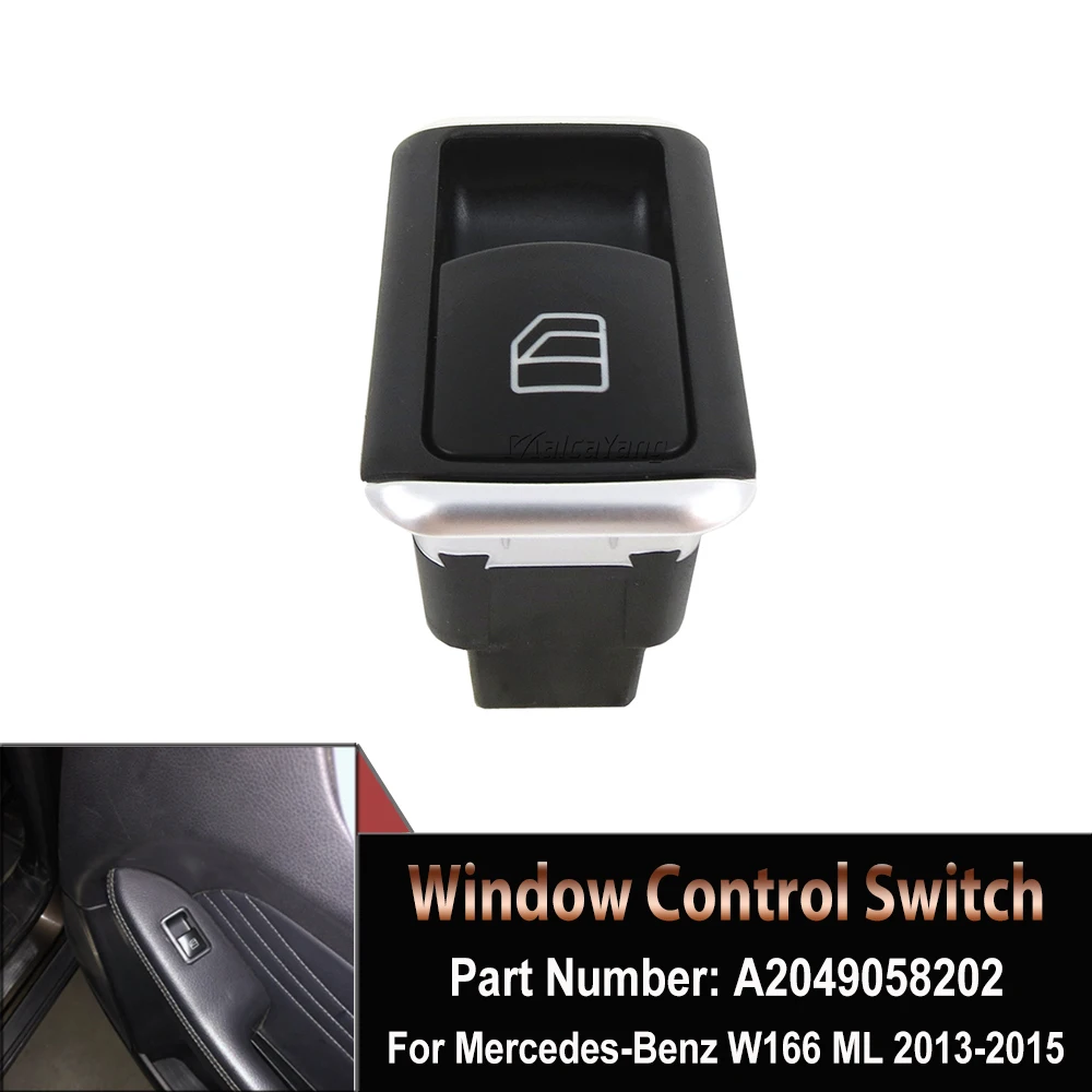 Passenger Side Electric Power Master Window Control Switch For Mercedes ...