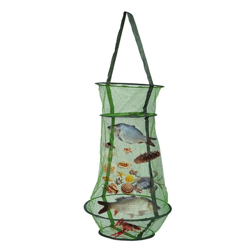 Collapsible-Fishing-Net-with-Drawstring-Opening-Design-Hand-Casting ...