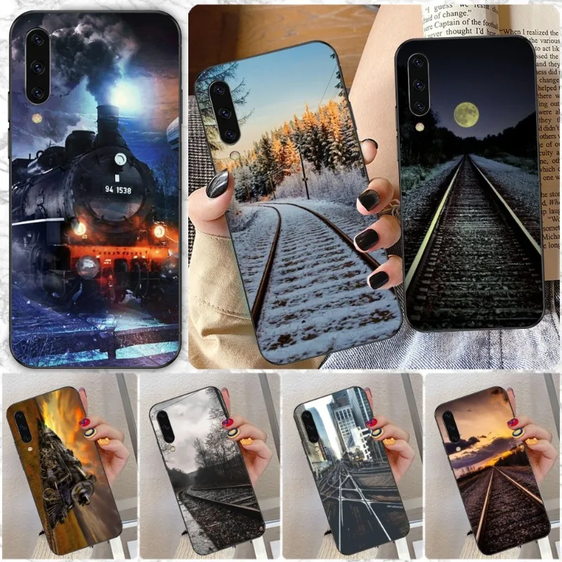 Train Railway Phone Case For Samsung A91 A81 A73 A72 A71 A30s A20 A12 ...