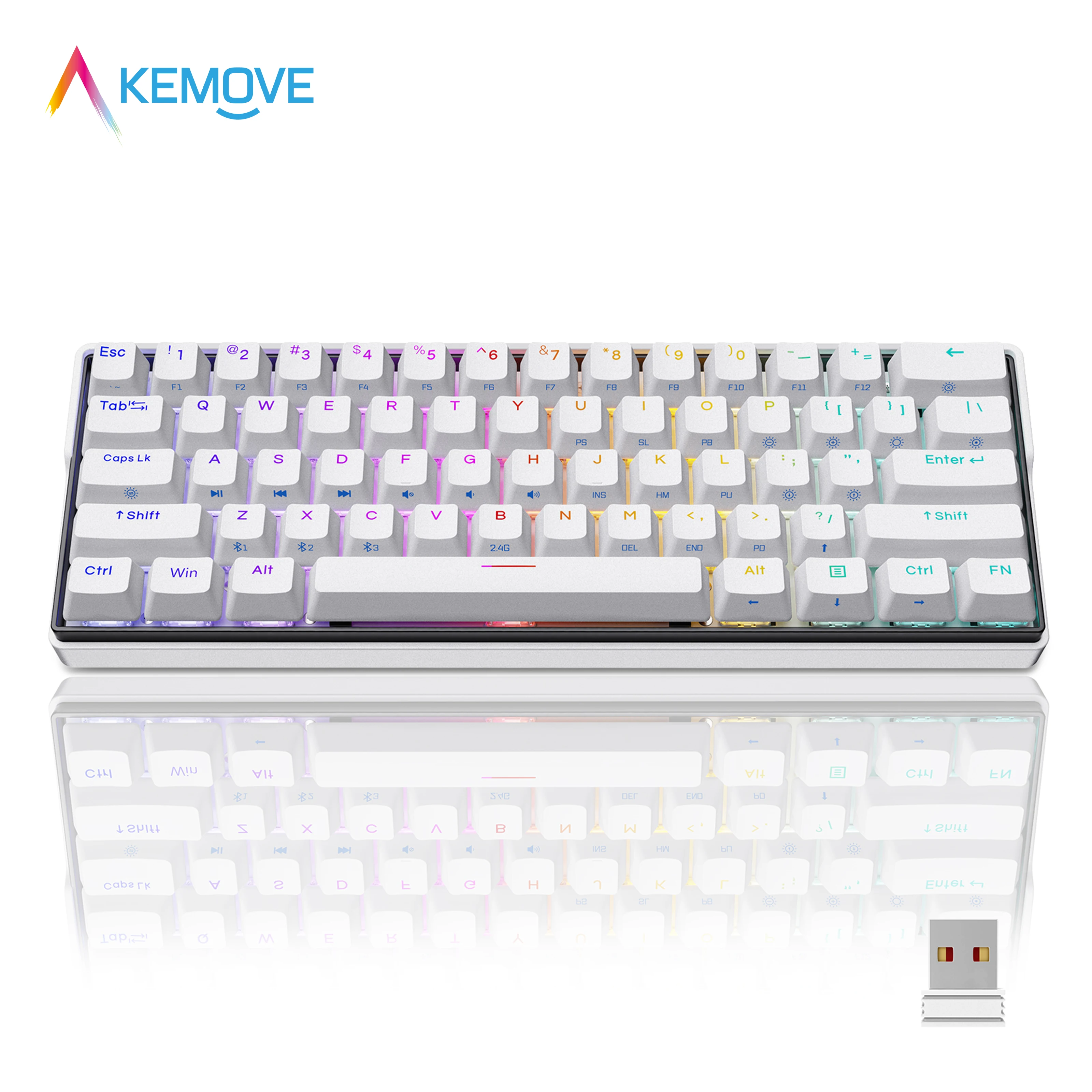 Dierya-DK61SE-61-Keys-Mechanical-Keyboard-60-Mini-RGB-Backlit-Hot ...