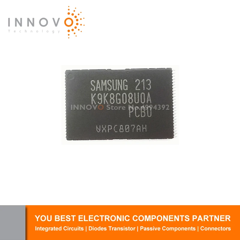 INNOVO 5pcs/lot K9K8G08U0A PIB0 K9K8G08U0A PCB0 TSOP48 Free shipping ...