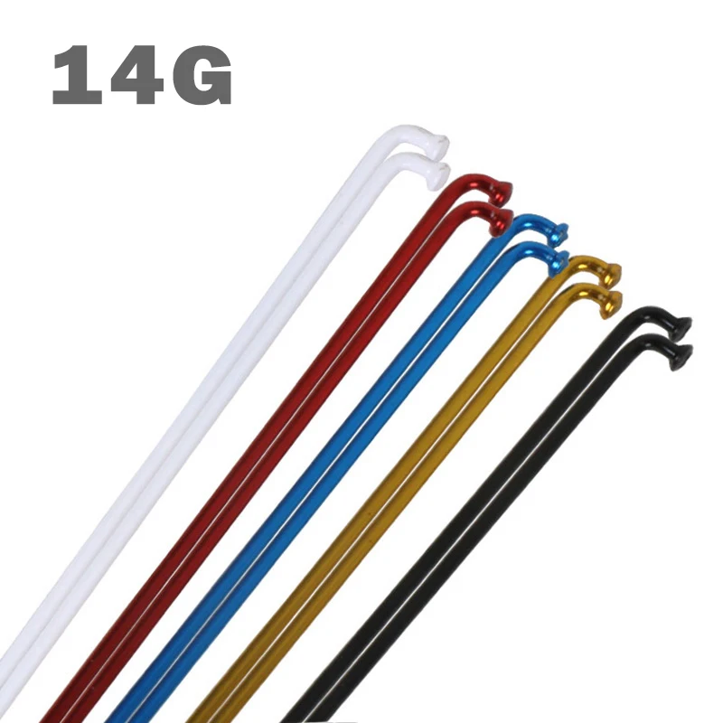 10pcs-14G-MTB-Colors-Spokes-Electric-City-Bicycle-White-Golden-Blue-Red ...