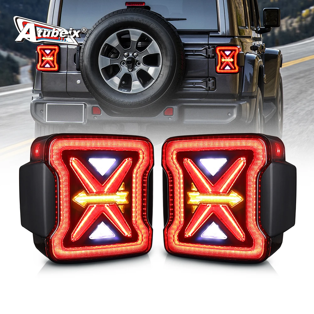 New-LED-Tail-Lights-Assembly-for-Jeep-Wrangler-JK-2007-2018-Rear-Brake ...