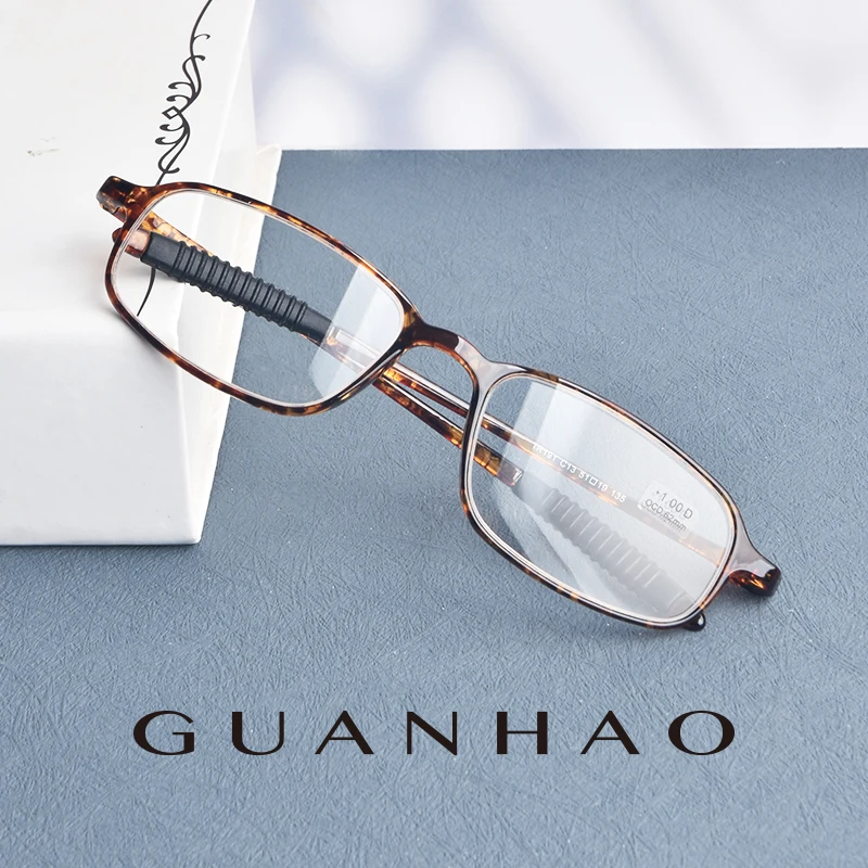 GUANHAO Brand Unisex Reading Glasses Clear Transparent Optical ...
