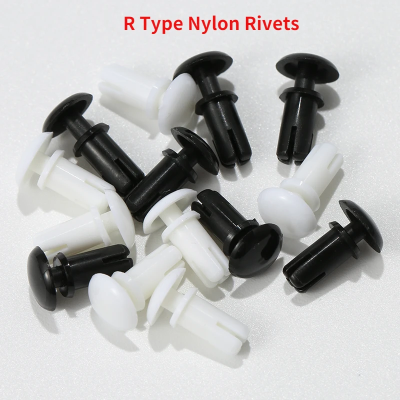 50pcs-lot-Black-White-R-Type-Nylon-Rivets-Furniture-Plastic-Nylon-Pins ...