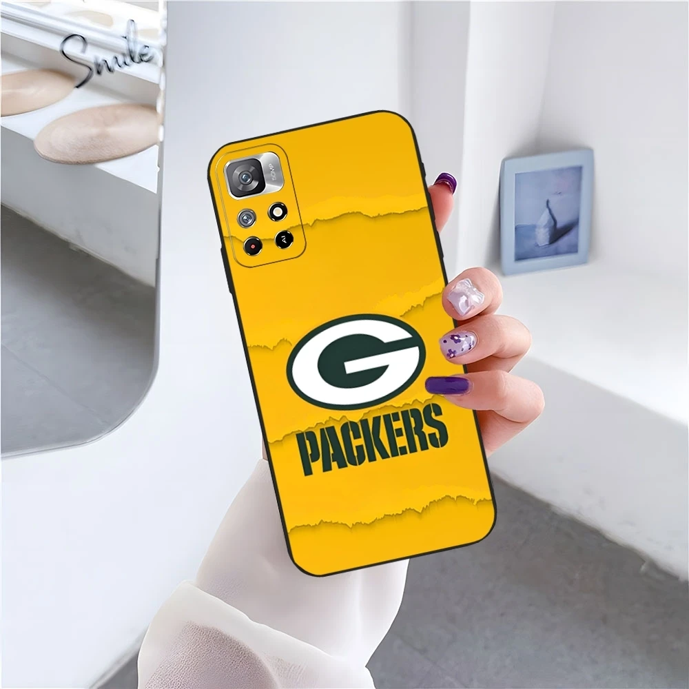 Green Bay Packers Themed Phone Case Cover for Poco x5 Pro (Z4)