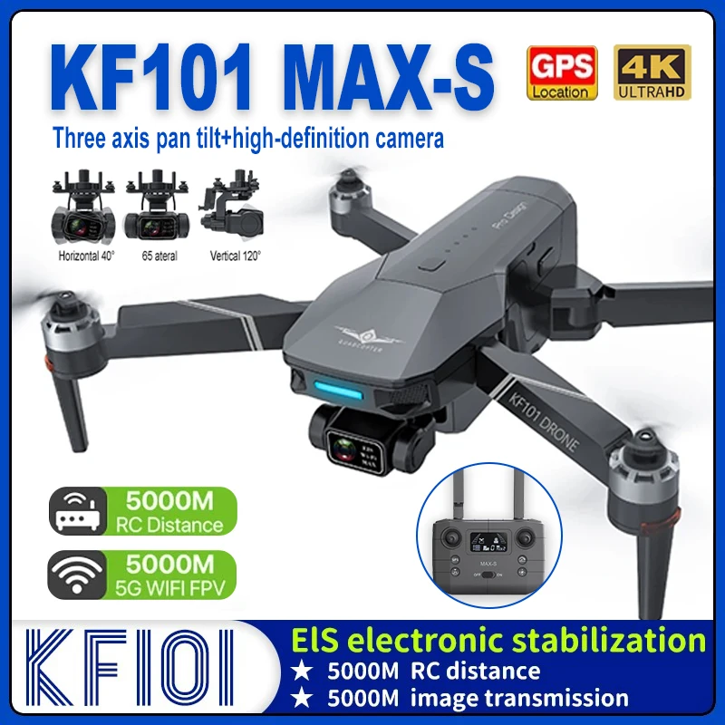 Dron-plegable-Kf101-max-s-cuadric-ptero-con-c-mara-Hd-de-tres-ejes-sin ...