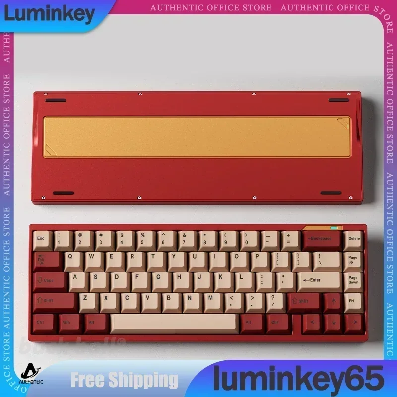 Luminkey65-Gamer-Mechanical-Keyboard-Kit-Hot-Swap-3-Mode-2-4G-Bluetooth ...
