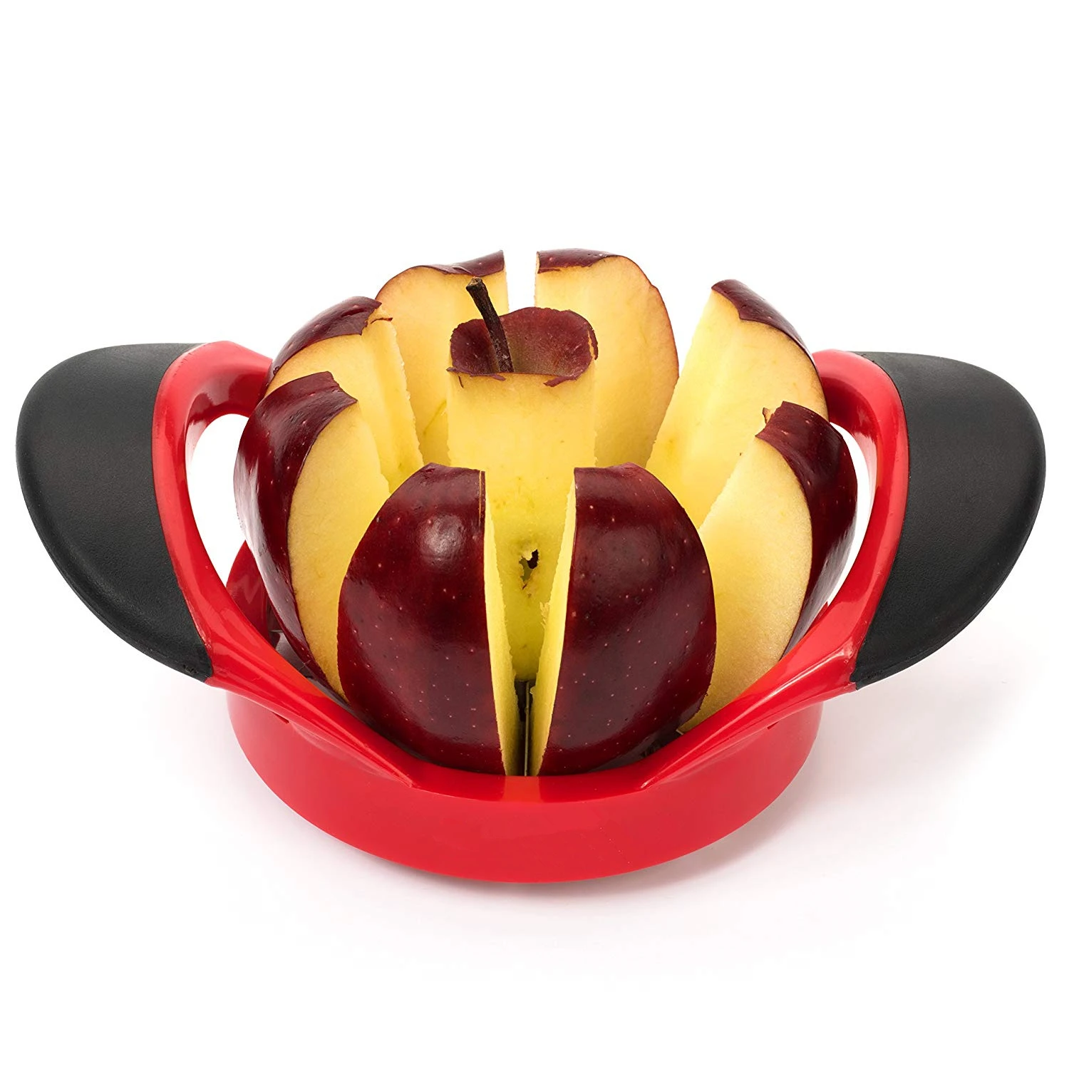LMETJMA Stainless Steel Apple Slicer Upgraded 12-Blade Extra Large ...