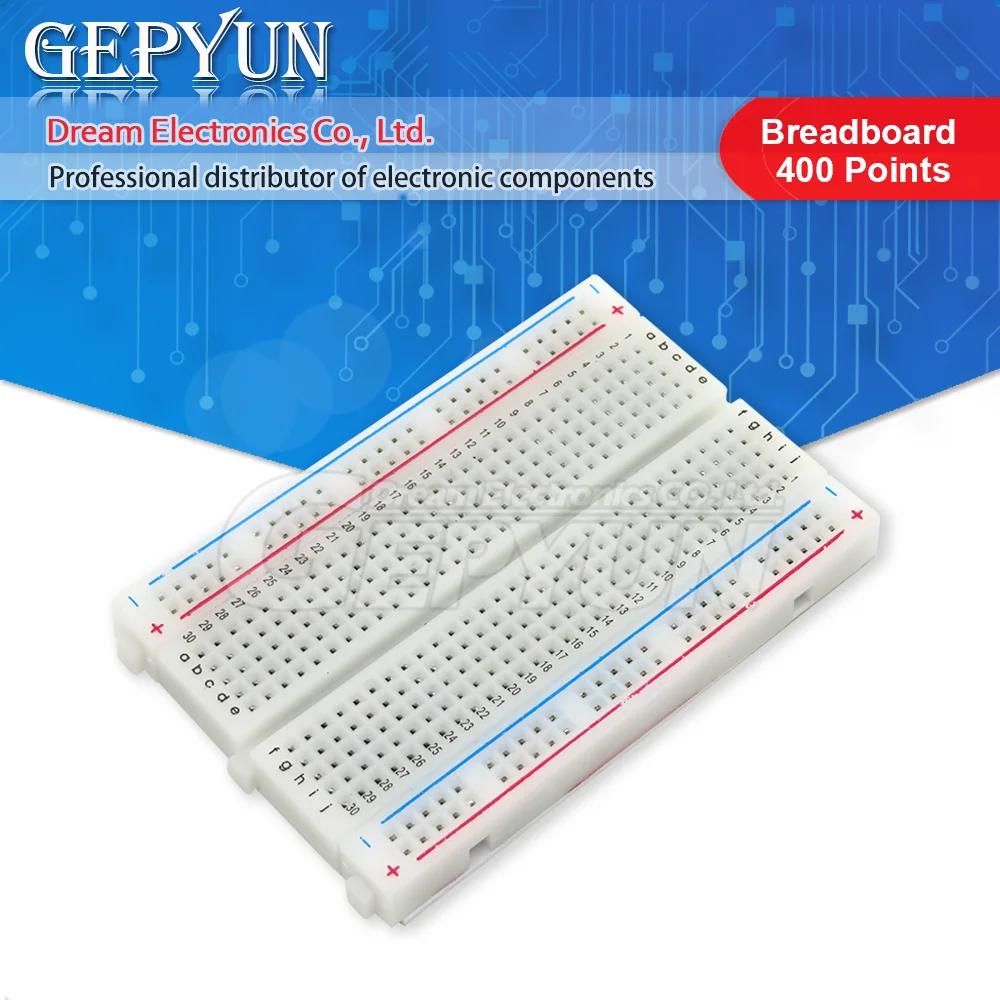 8-5x5-5cm-400-Tie-Points-Solderless-PCB-Breadboard-Mini-Universal ...