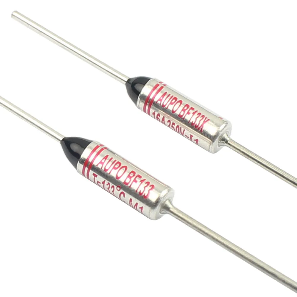 10pcs Aupo Thermal Fuse Cutoff Tf Pellet Tco 133 Degree 250v 10a Bf133 ...