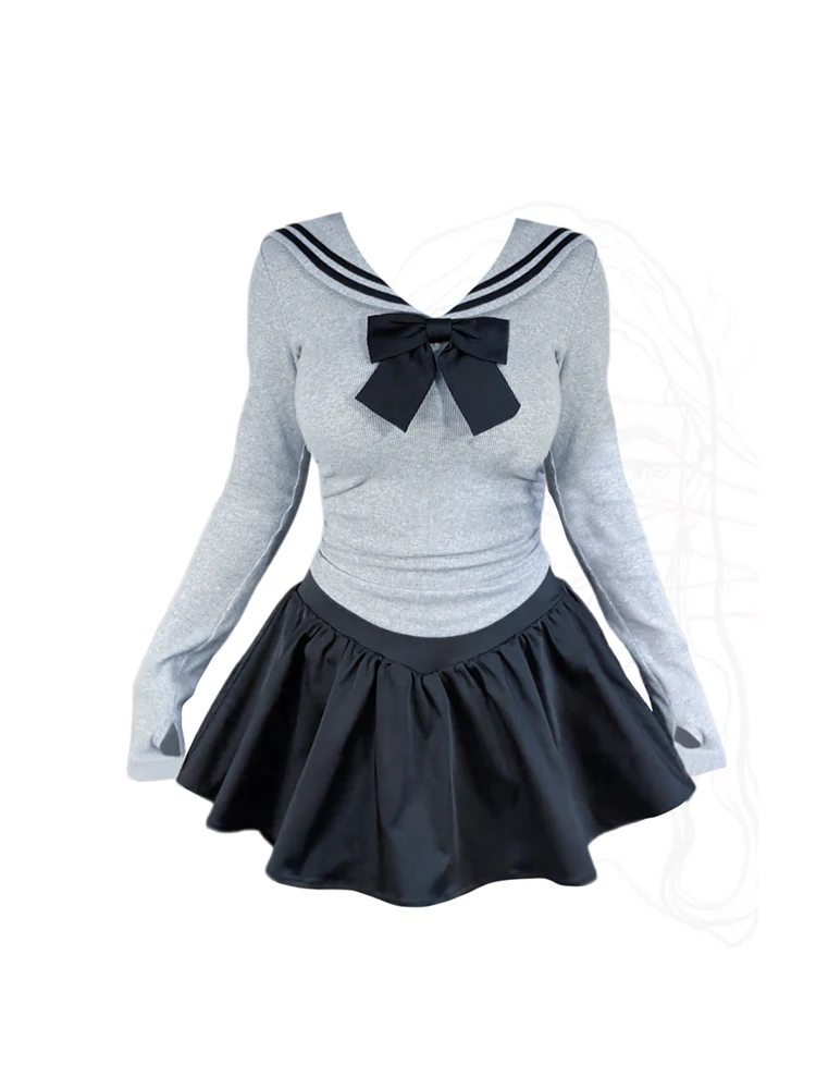 Preppy-Style-Japanese-Fashion-Outfits-2-Piece-Set-Gyaru-Sailor-Collar ...