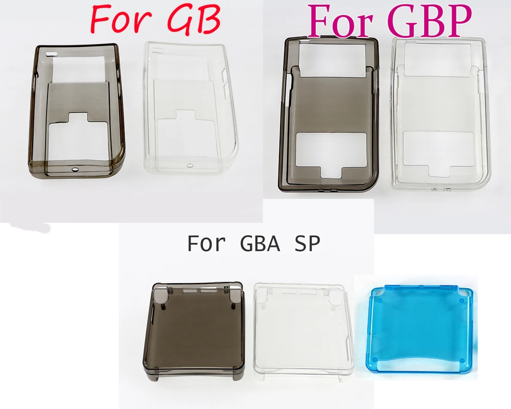 TPU-Protective-Shell-Transparent-Case-cover-For-GBA-SP-GBP-GB ...