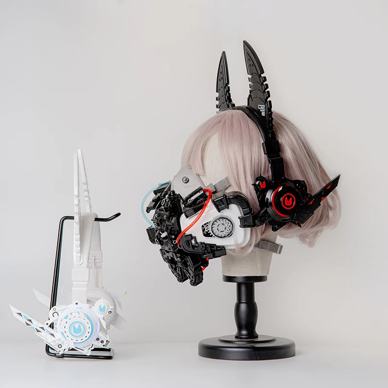 Tecnol-gico-Funcional-Headphone-Punk-Headwear-Cosplay-Prop-Cyber ...