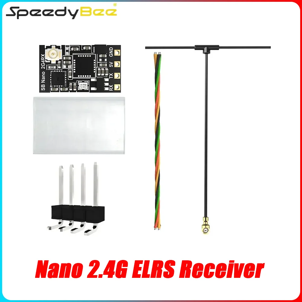 SpeedyBee Nano 2.4G ExpressLRS ELRS Receiver for FPV Freestyle Long ...