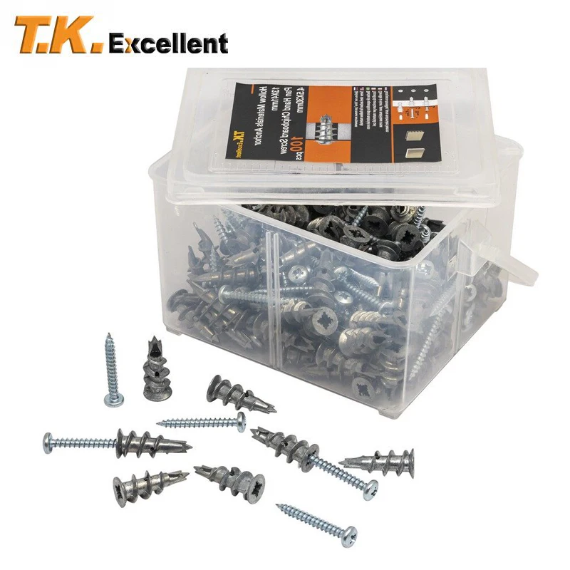 Self Drilling Drywall Anchor Zinc | Zinc Alloy Self Drilling Drywall ...