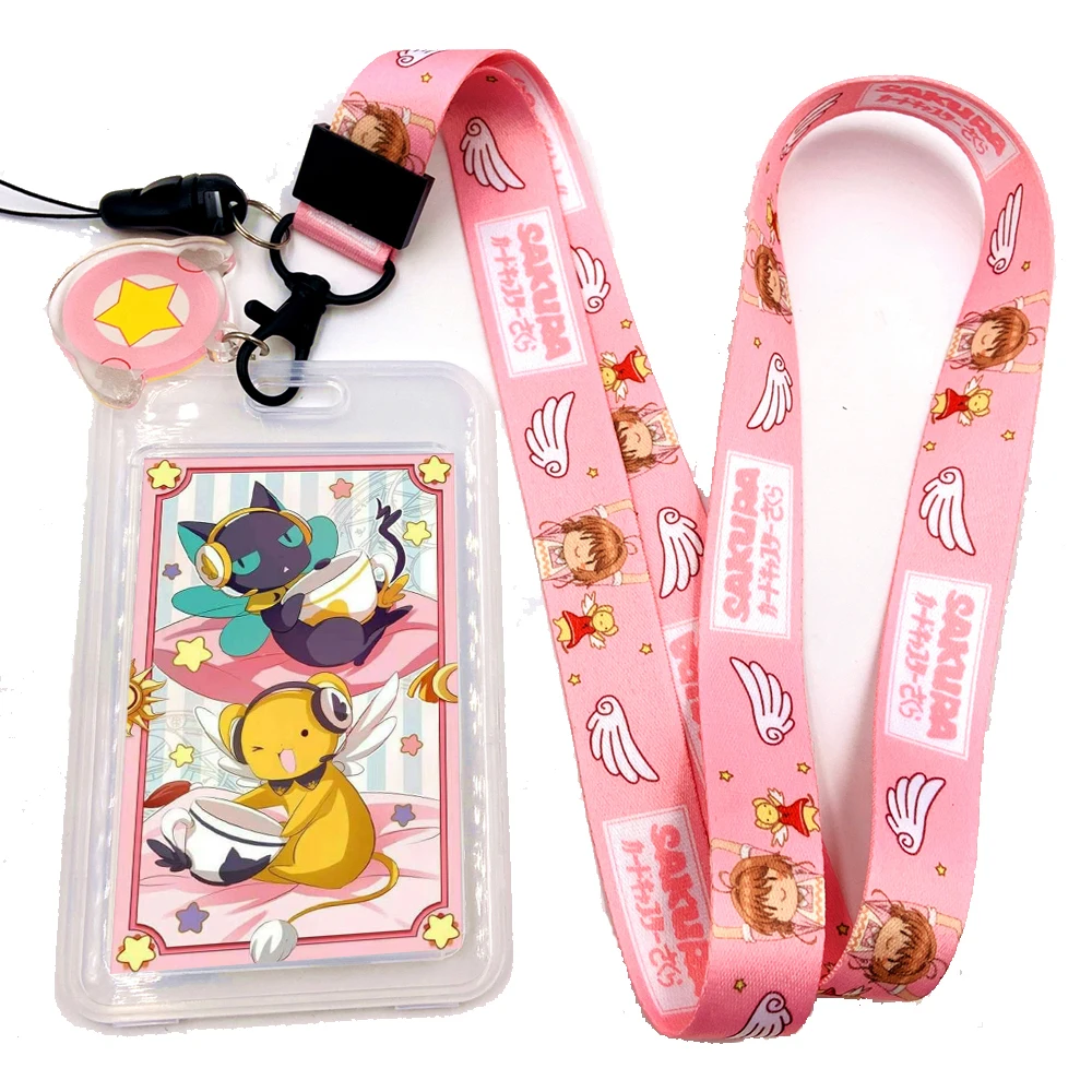 Anime-Cardcaptor-Sakura-Neck-Strap-Lanyards-Keychain-Badge-Holder-ID ...