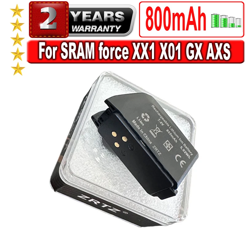 800mAh Battery for SRAM force GX AXS red black X01 XX1 axs etap ...