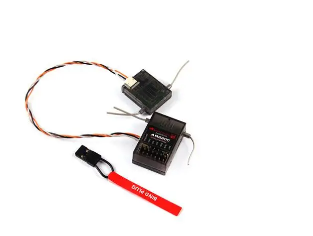 Spektrum AR6200 2.4GHz 6CH Receiver Support DSM2 DSMX W/ Extended ...