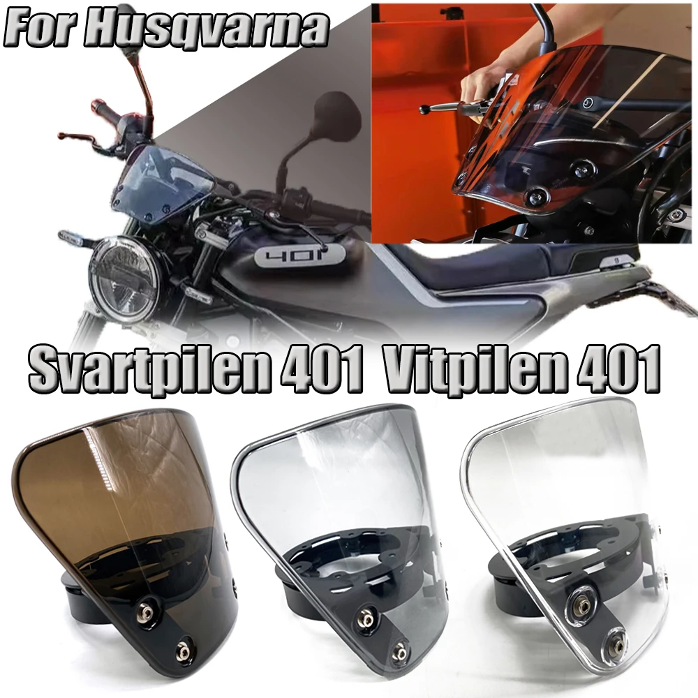 New-windscreen-for-Husqvarna-205-Svartpilen-401-Vitpilen-401-motorcycle ...