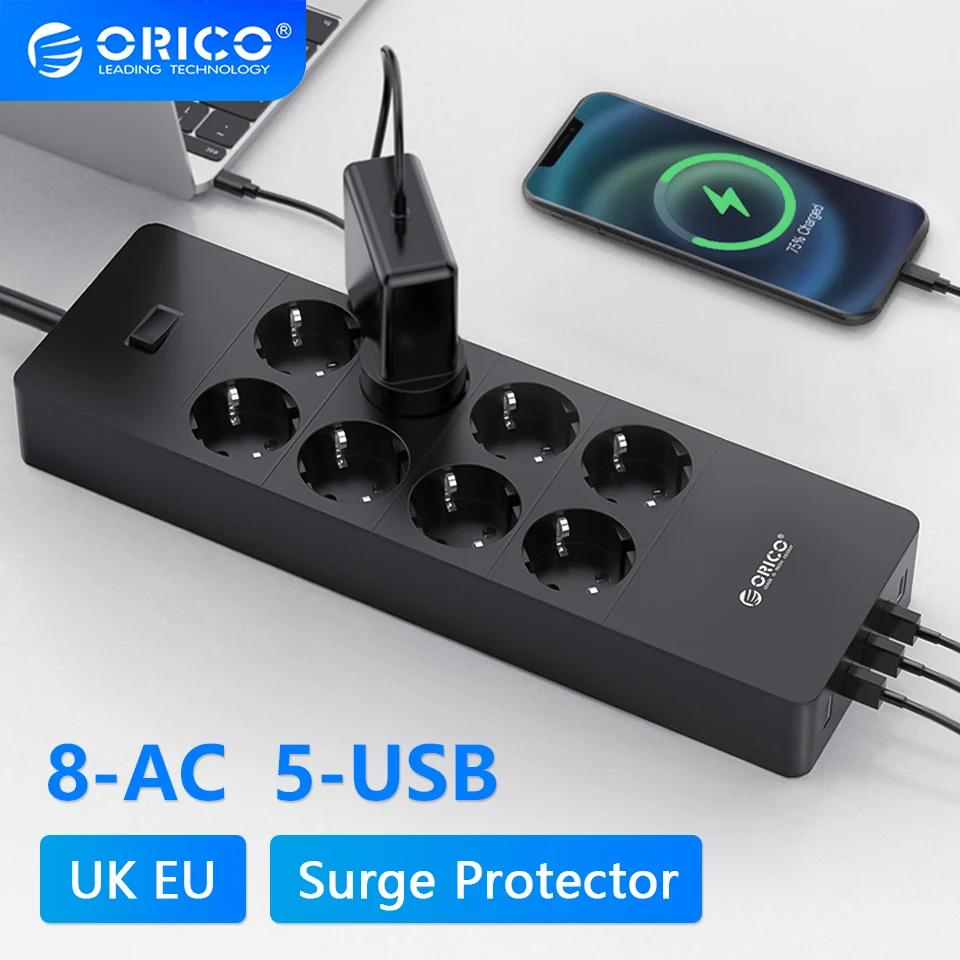 ORICO-Smart-Electrical-Socket-Multi-AC-Outlet-Power-Strip-Adapter ...