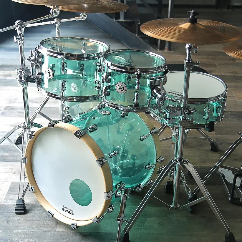 Juego-de-tambor-acr-lico-profesional-de-gama-alta-para-instrumentos-de ...