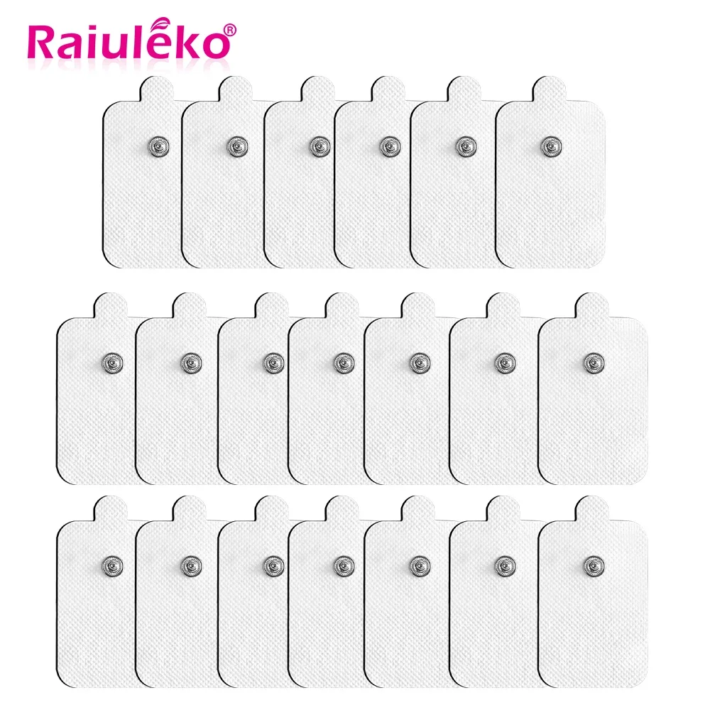 TENS-Electrode-Pads-Physiotherapy-Patches-Reusable-Myostimulator-Muscle ...