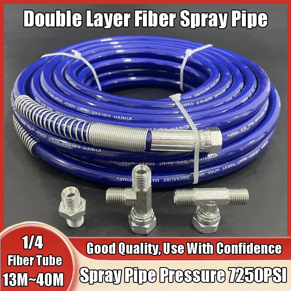 Airless-Spraying-Machine-High-Pressure-Pipe-Spraying-Fiber-Tube-Tee ...