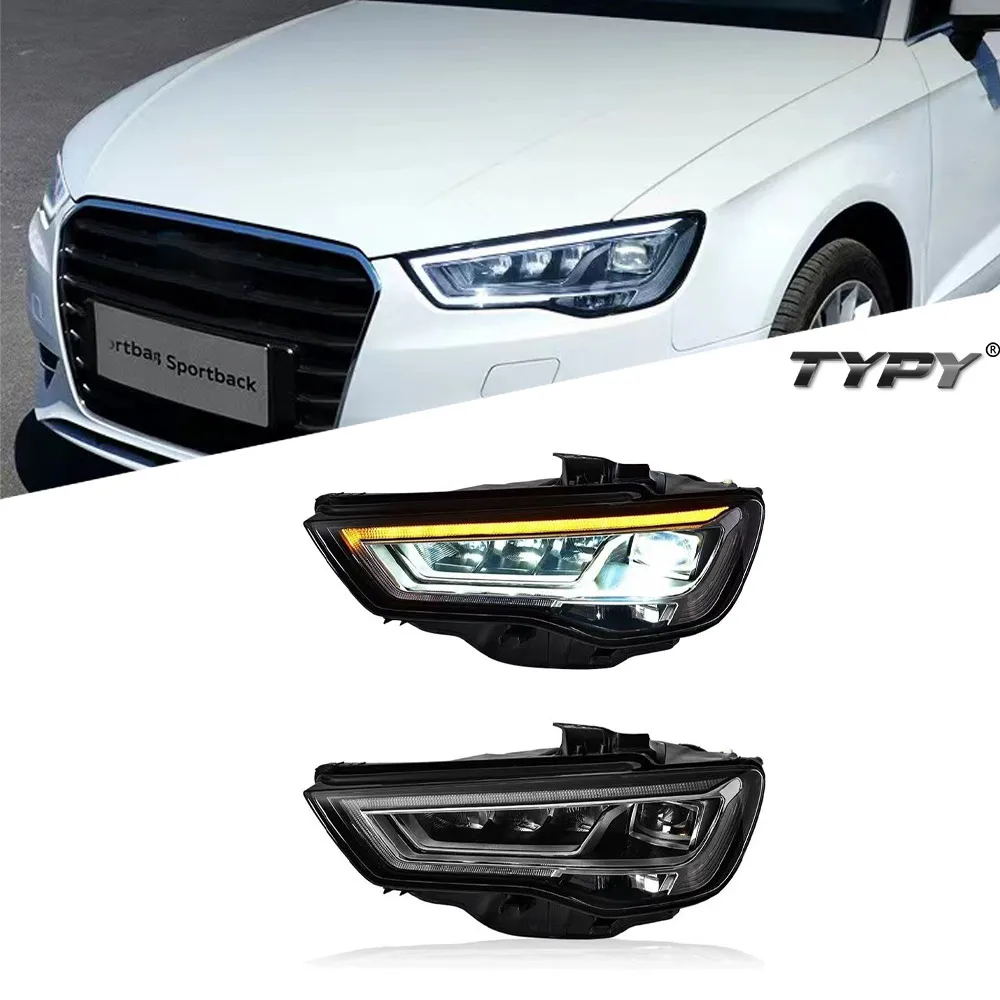 Car-Head-Lamp-For-Audi-A3-2014-2016-A3-Headlight-Upgrade-Modified-TO ...
