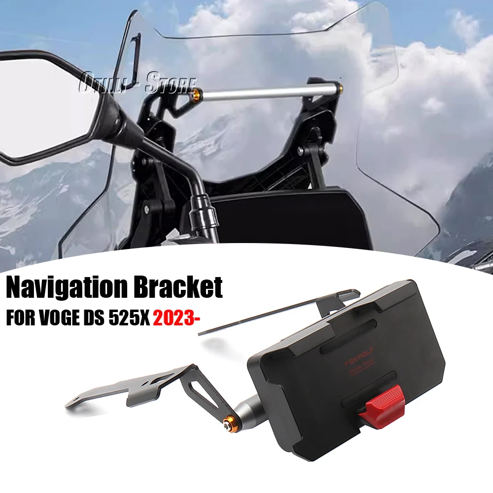 New-12-22mm-GPS-Mount-Navigation-Bracket-For-VOGE-DSX-525-DSX525-DS525X ...