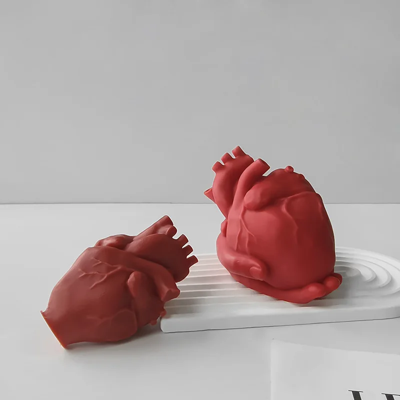3D-Human-Heart-Silicone-Candle-Molds-DIY-Hand-held-Heart-Plaster-Crafts ...