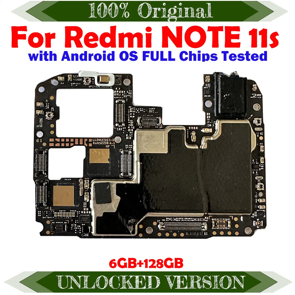 128GB-Original-Unlocked-Motherboard-For-Xiaomi-Redmi-Note-11S-Note11S ...