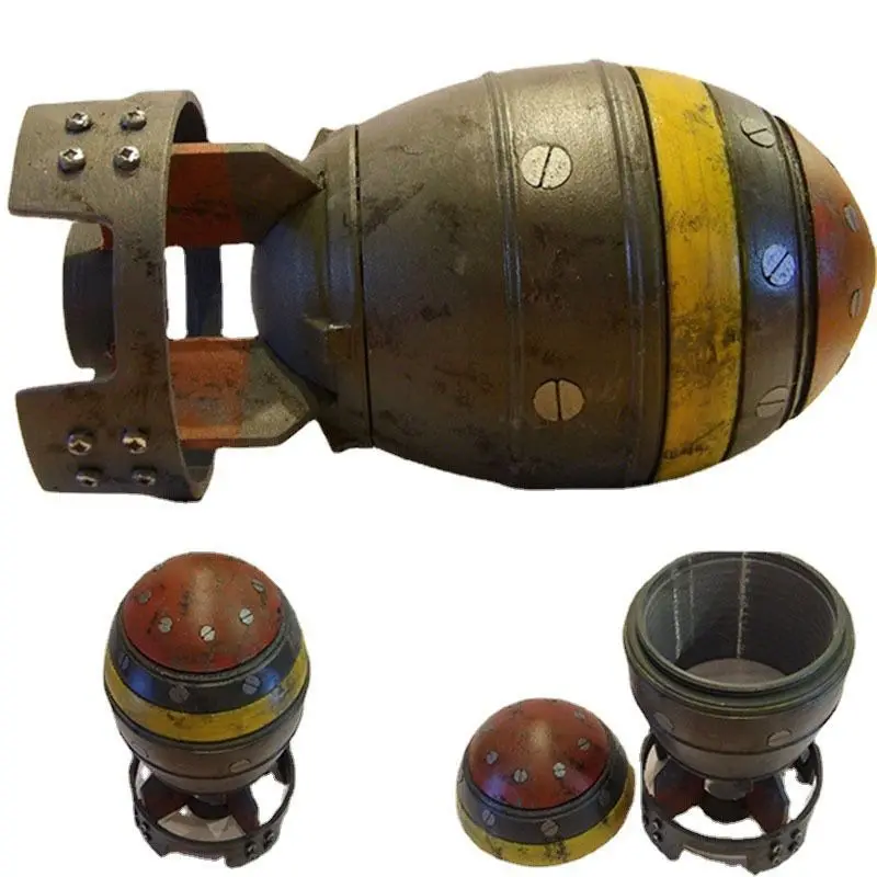 Novo mini bomba nuclear caixa de armazenamento retro estatueta desktop ...