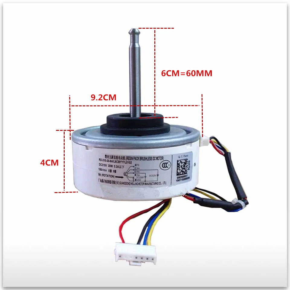 100% new for air conditioner motor YDKS-15-4 YDKS-15-4PG L6CBYYL0102 RD ...