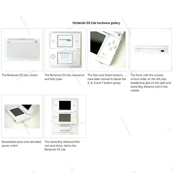 Original second-hand Nintendo DS Lite handheld game console ndsl retro ...