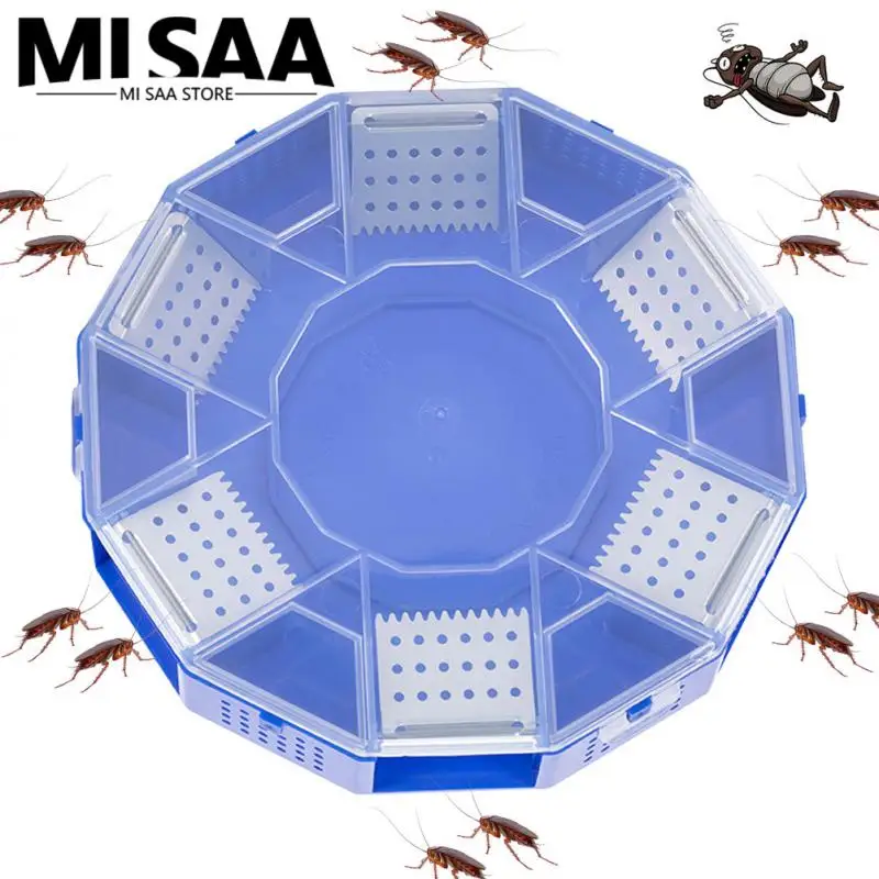 Cockroach Trap Six-Door Upgrade Safe Efficient Anti Cockroaches Killer ...