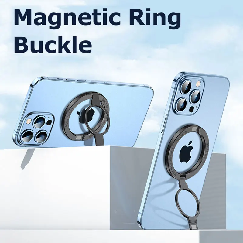 Magnetic-Phone-Holder-Magnet-Ring-Stand-Support-For-IPhone-13-12-14-Pro ...