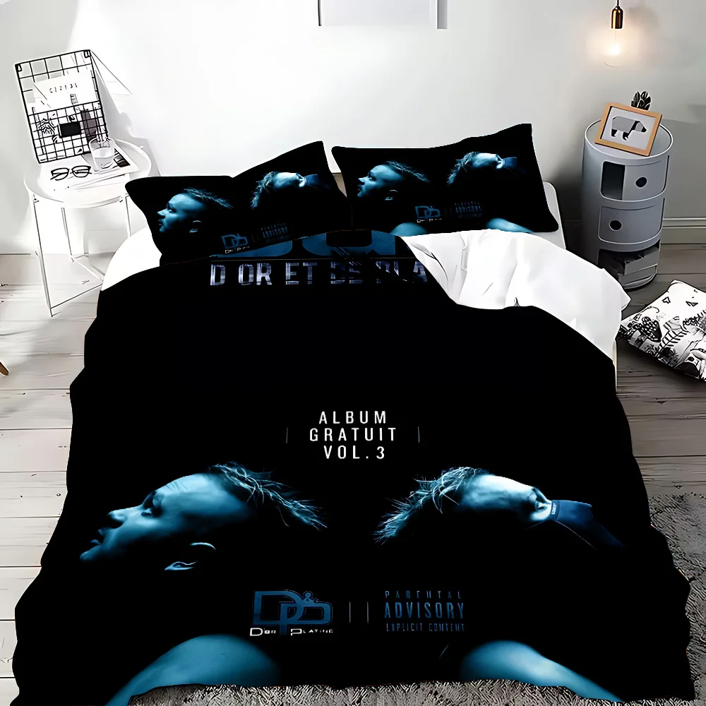 Rapper JuL C'est Pas Des Lol Duvet Pillowcase Bedding Set Adult Boy ...