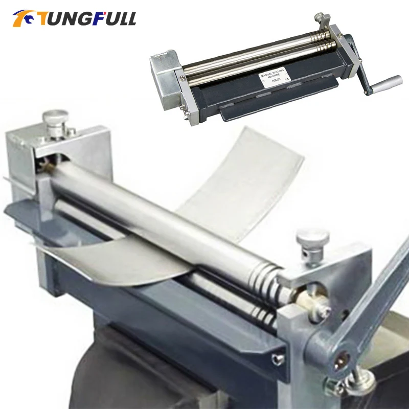 Sheet-Bending-Machine-Manual-Slip-Roller-Steel-Plate-Rolling-Machine ...