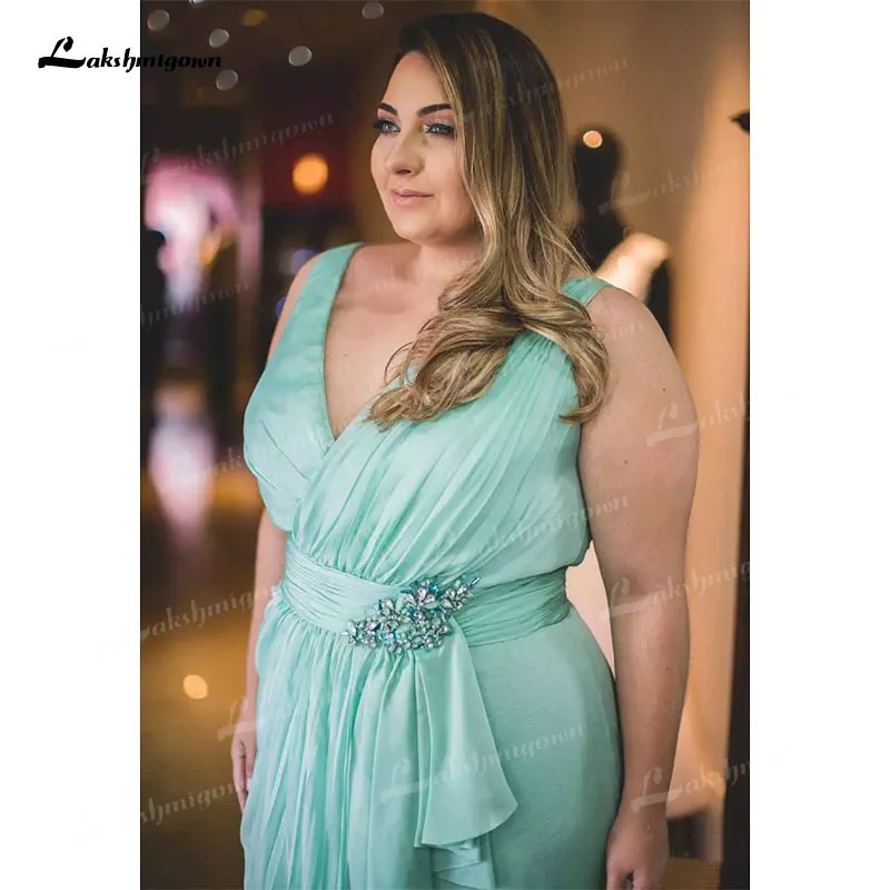 Mint Color Plus Size Outfits
