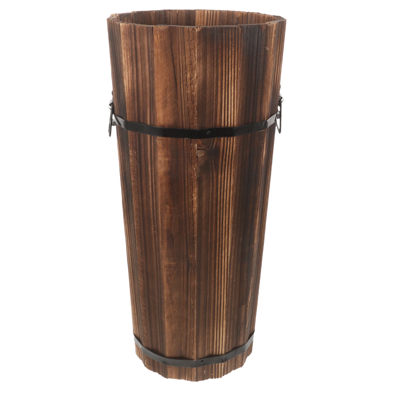 Doorway-Wooden-Umbrella-Bucket-Large-Capacity-Umbrella-Holder-outside ...